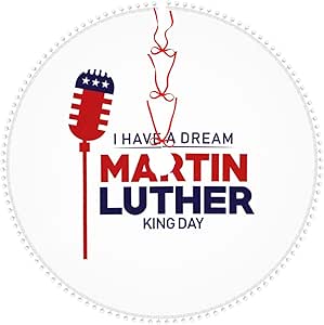 Amazon.com: Martin Luther King Day 2023 Christmas Tree Skirt 30" Round ...