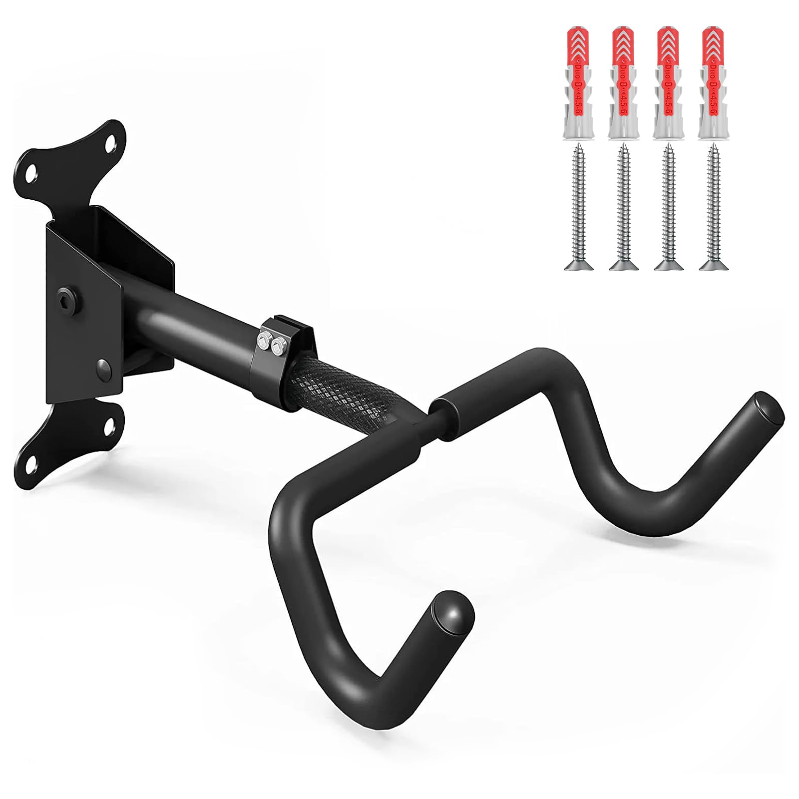 Bike Wall Mount Hanger Rack,Adjustable Wall Mounted Bike Storage Rack ...
