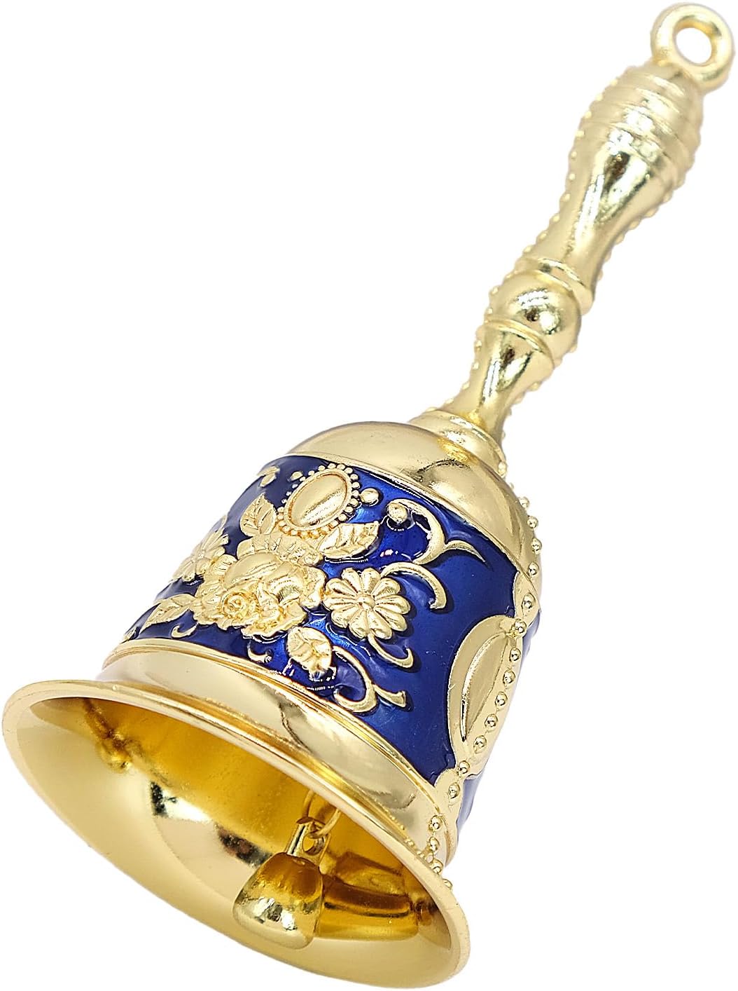 Hand Bell, Metal Elegant Carved Dinner Bell, Loud Service Bell Desktop ...