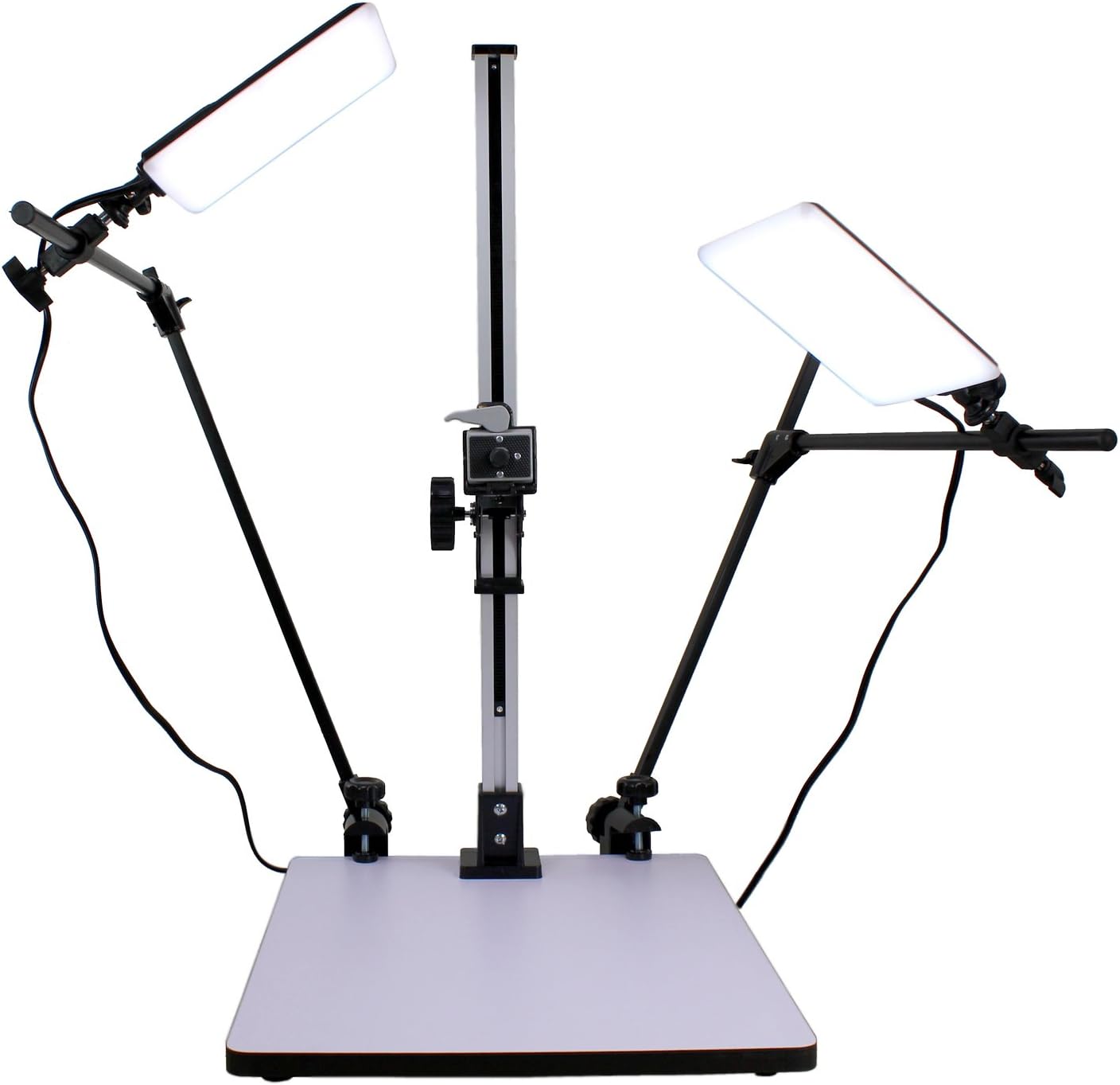 Amazon.com : ALZO 100 LED Macro Studio Tabletop Kit- Copy Stand with ...