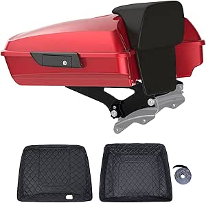 Amazon.com: Harley Tour Pack Motorcycle Wicked Red Razor Tour Pack For ...
