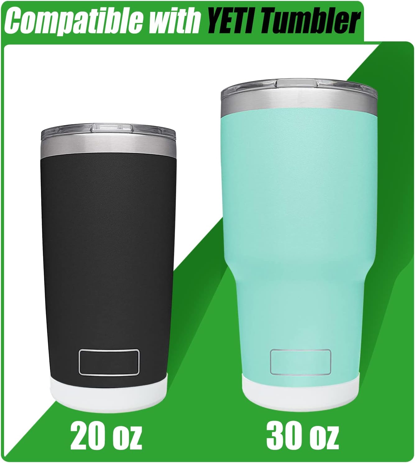 Silicone Boot Sleeve for YETI Tumbler 20oz 30 oz - Bottom Protection ...