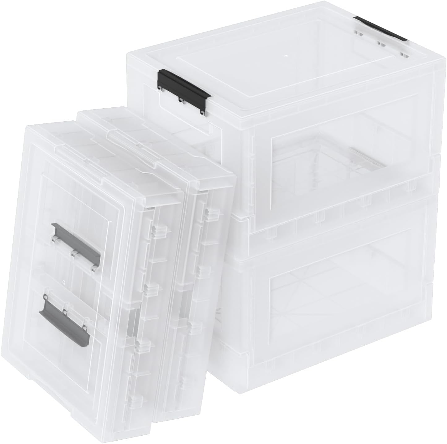 Amazon.com: Kiddream 30 Liter Collapsible Storage Boxes, Plastic ...