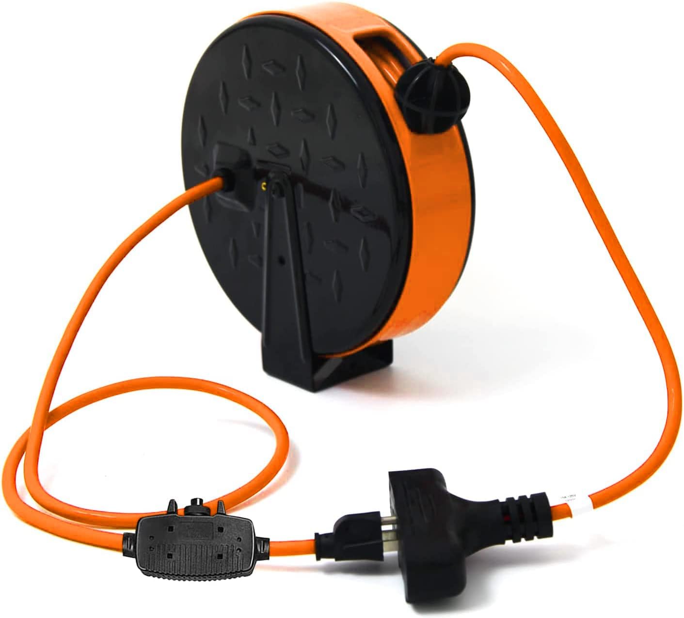 Ultra Explorer 30 Ft Retractable Extension Cord Reel, 16/3 SJTW Power ...