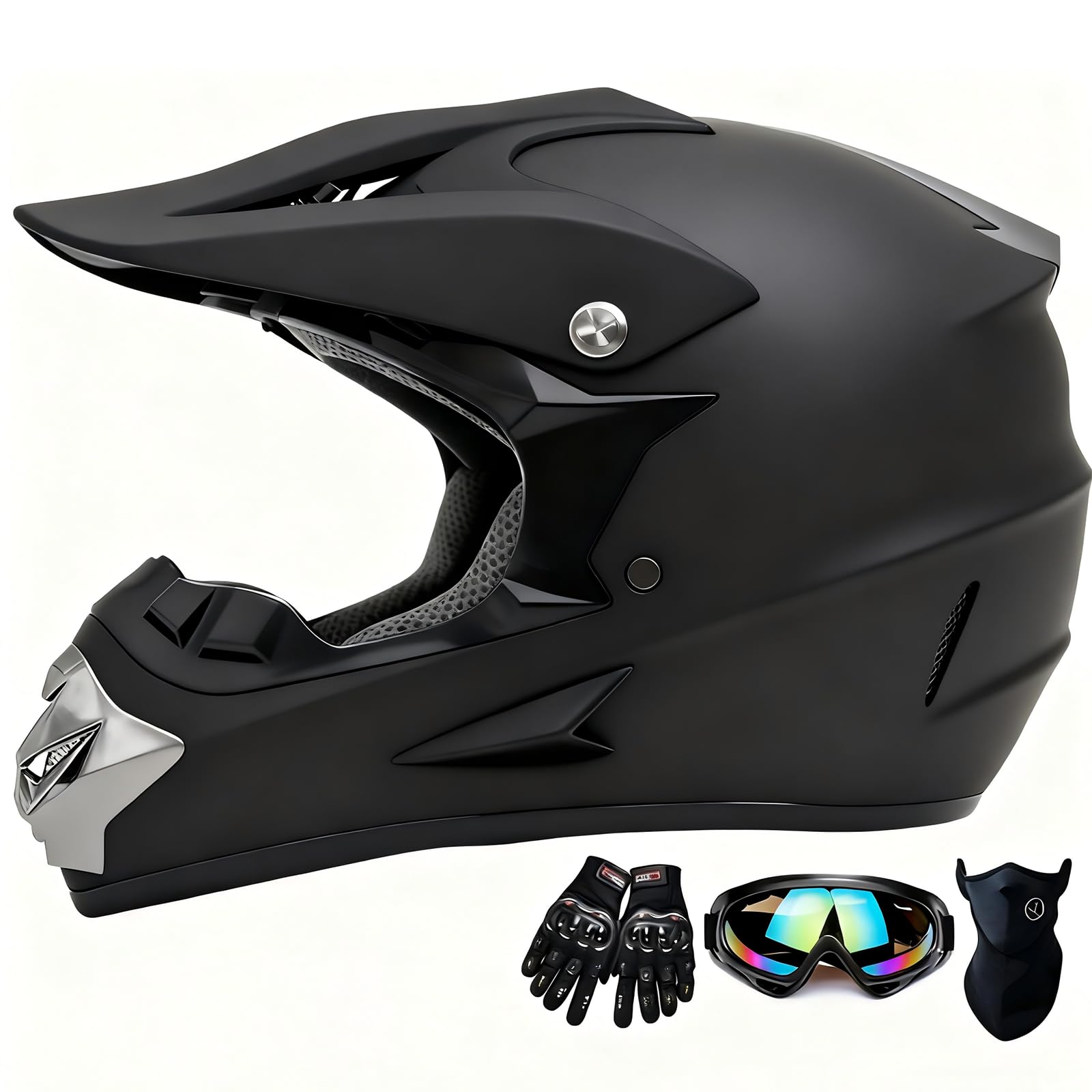 Snapklik.com : Motocross Helmet,Youth & Adult ATV Dirt Bike Motorcycle ...