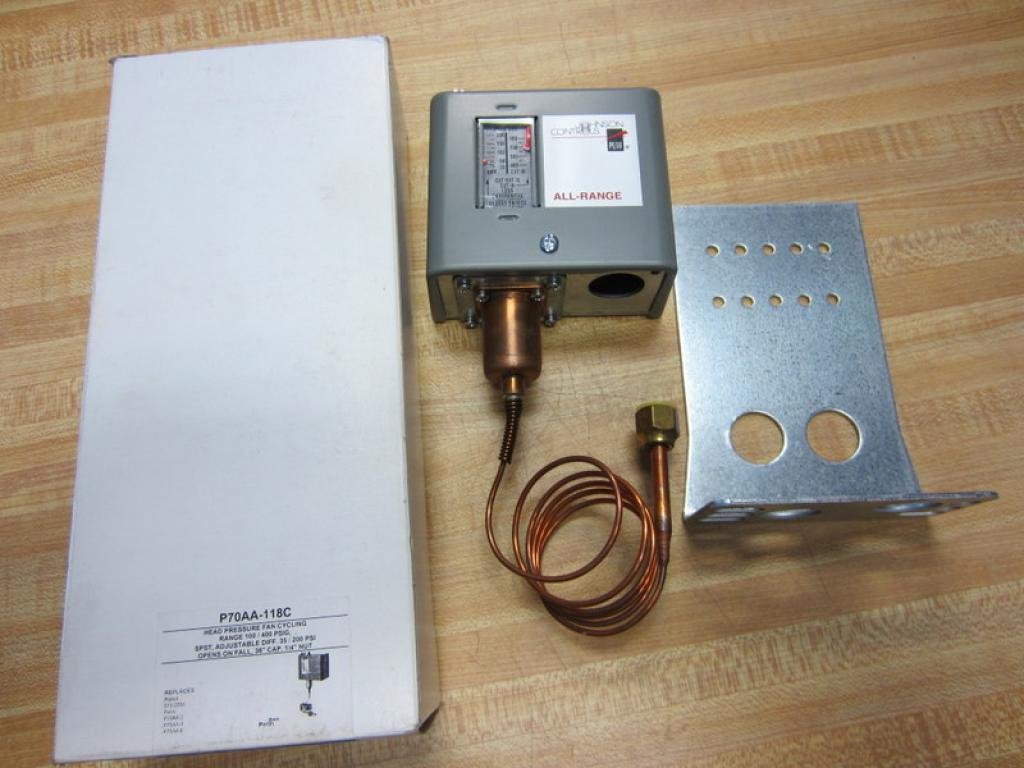 Johnson Controls P70AA-118C Condenser Fan Cycling Control for Non ...