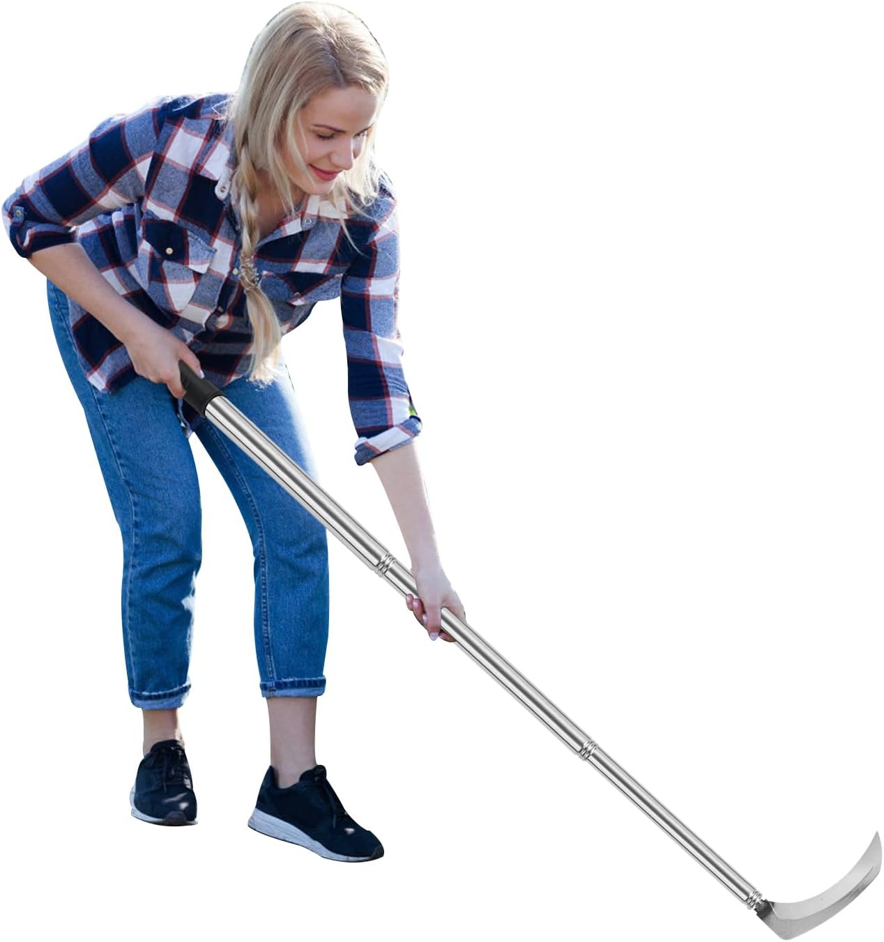 Amazon.com : ROLKAR Sickle Weeding Garden Tool, Hand Weed Scythe for ...