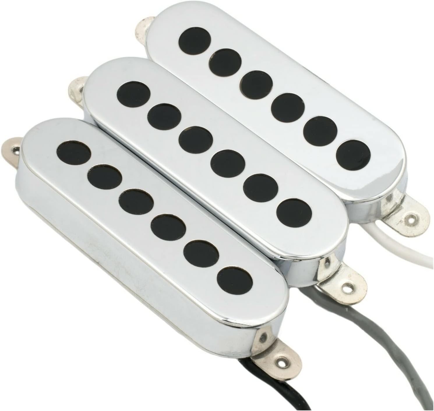 Amazon.com - Chrome Trisonic Pickups Bridge, Middle Or Neck Position ...