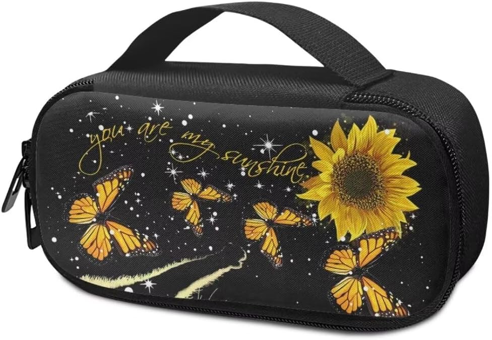 Amazon.com: Suhoaziia Diabetic Supplies Travel Case, Sunflower ...