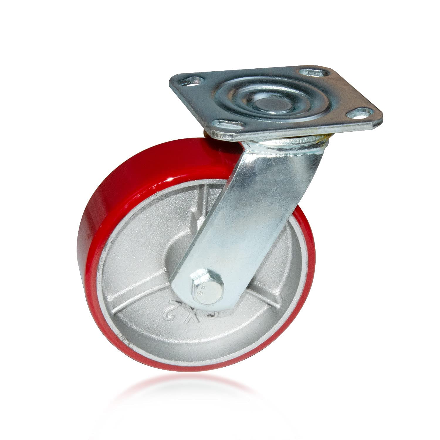Snapklik.com : Nisorpa 6 Inch Heavy Duty Casters Set Of 4 Swivel Steel ...