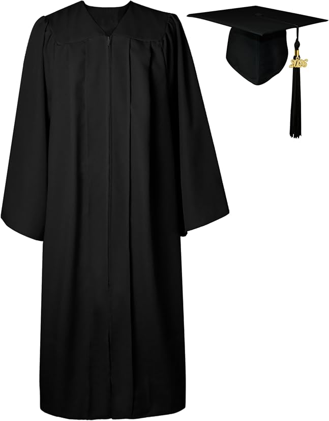 Matte Graduation Cap And Gown Class Of 2026 Set Bulk | Desertcart KUWAIT