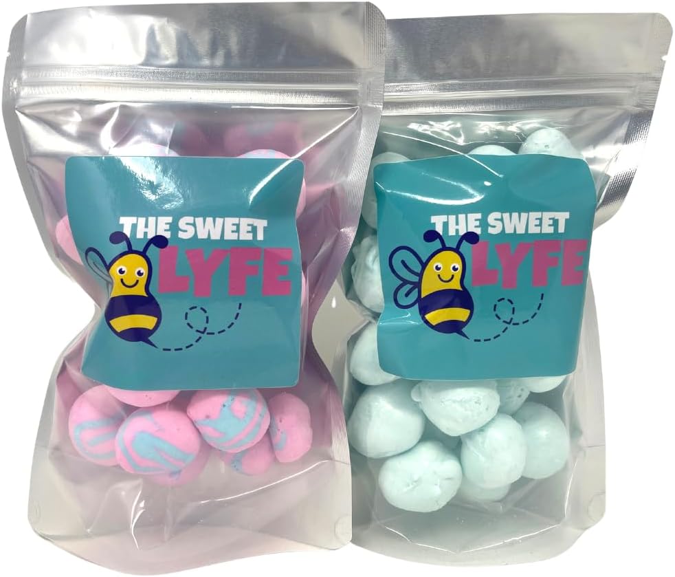 Amazon.com : The Sweet Lyfe Cotton Candy Freeze Dried Candy, 2 Pack ...