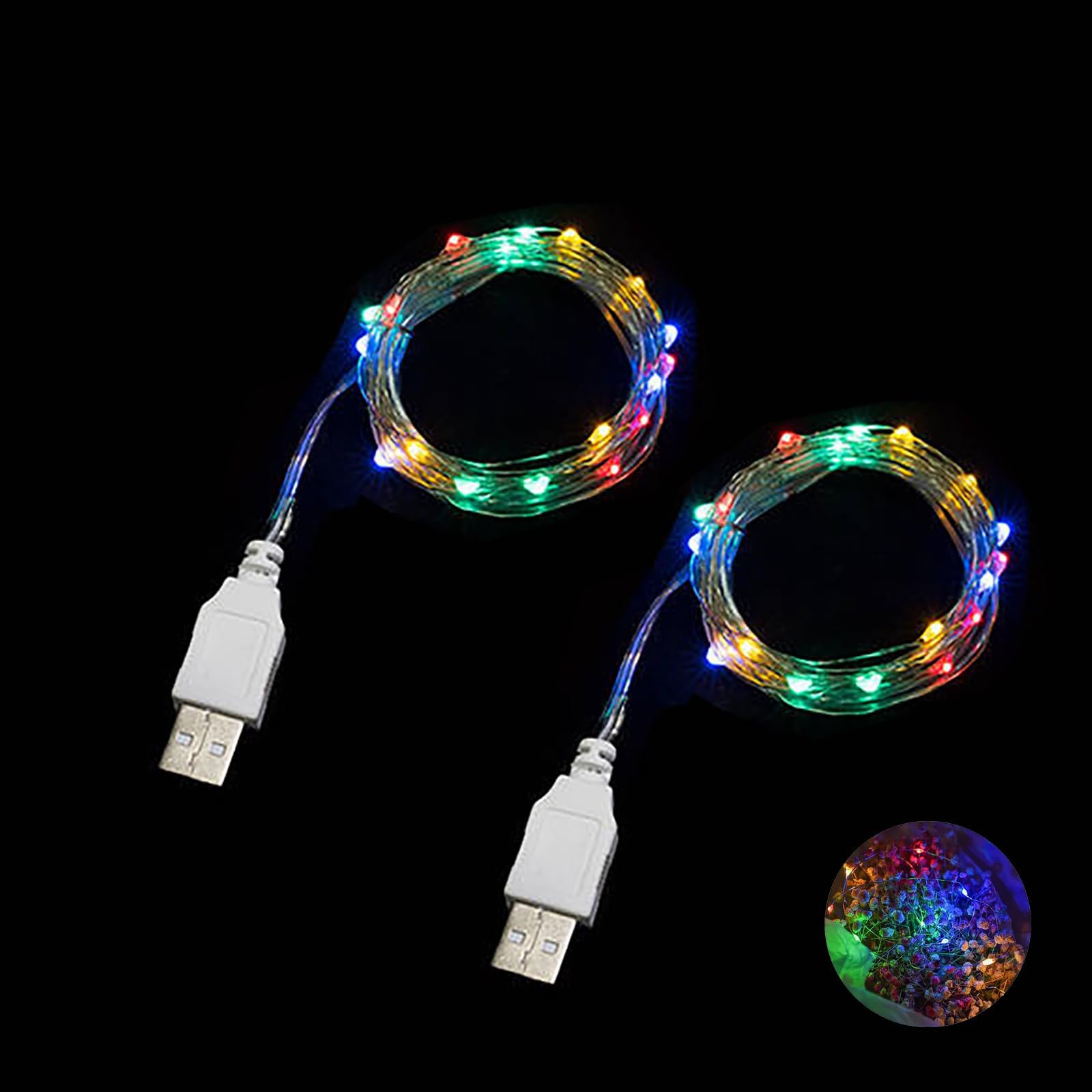 12 Pack -Fairy Lights Battery Operated 2M 20 LED Mini String Lights ...