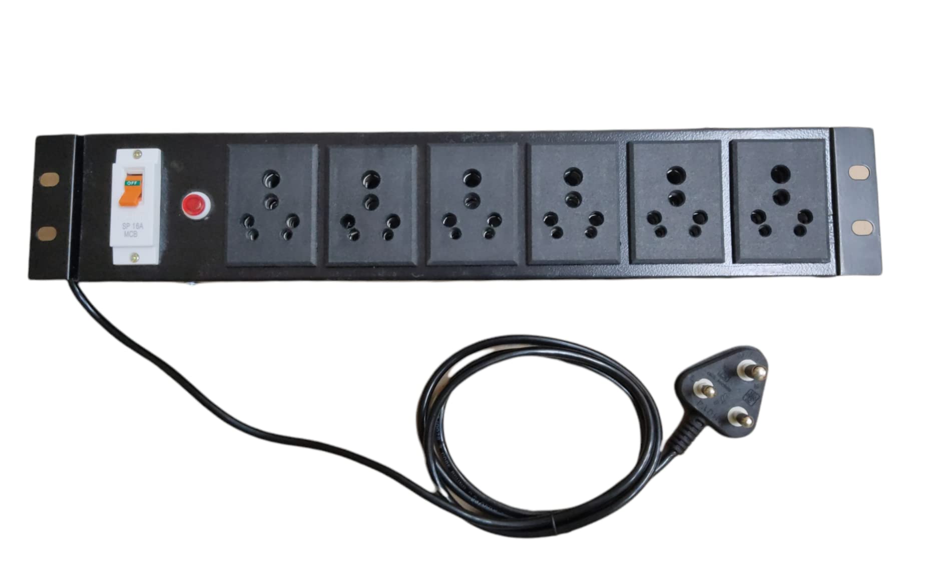 Buy Bectro 5/15 Ampere Extension Board And Surge Protector | 6 Socket ...