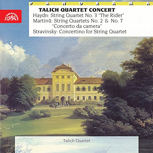 Play Haydn, Martinů, Stravinsky and Míča: String Quartets by Talich ...