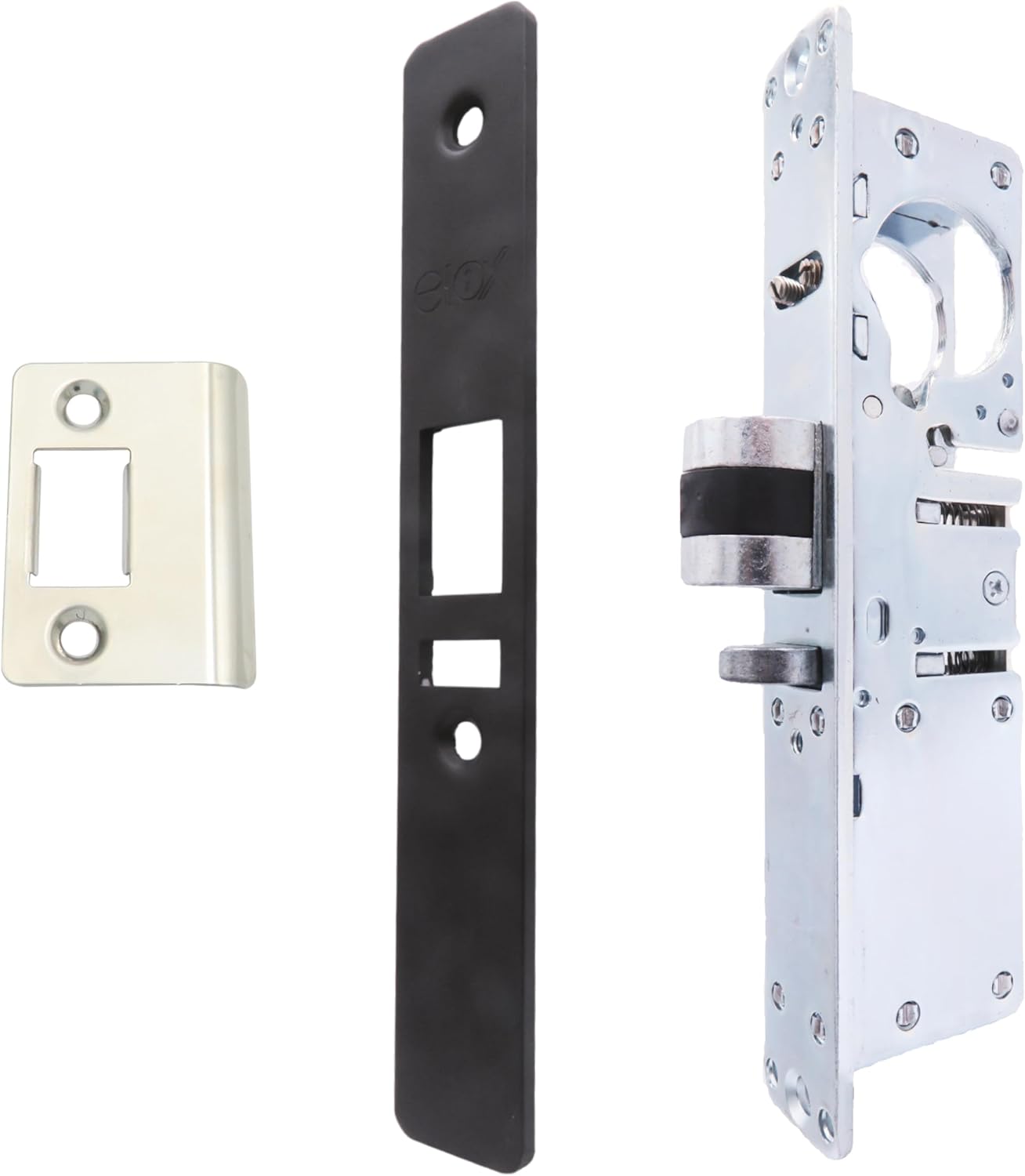 elox Narrow Stile Aluminum Door Mortise Deadlatch Lock, Handing ...