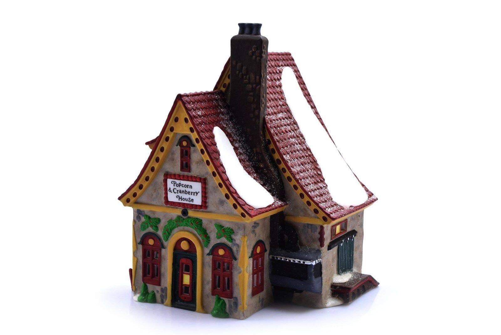 Amazon.com: Dept 56 North Pole Village **Popcorn & Cranberry House ...