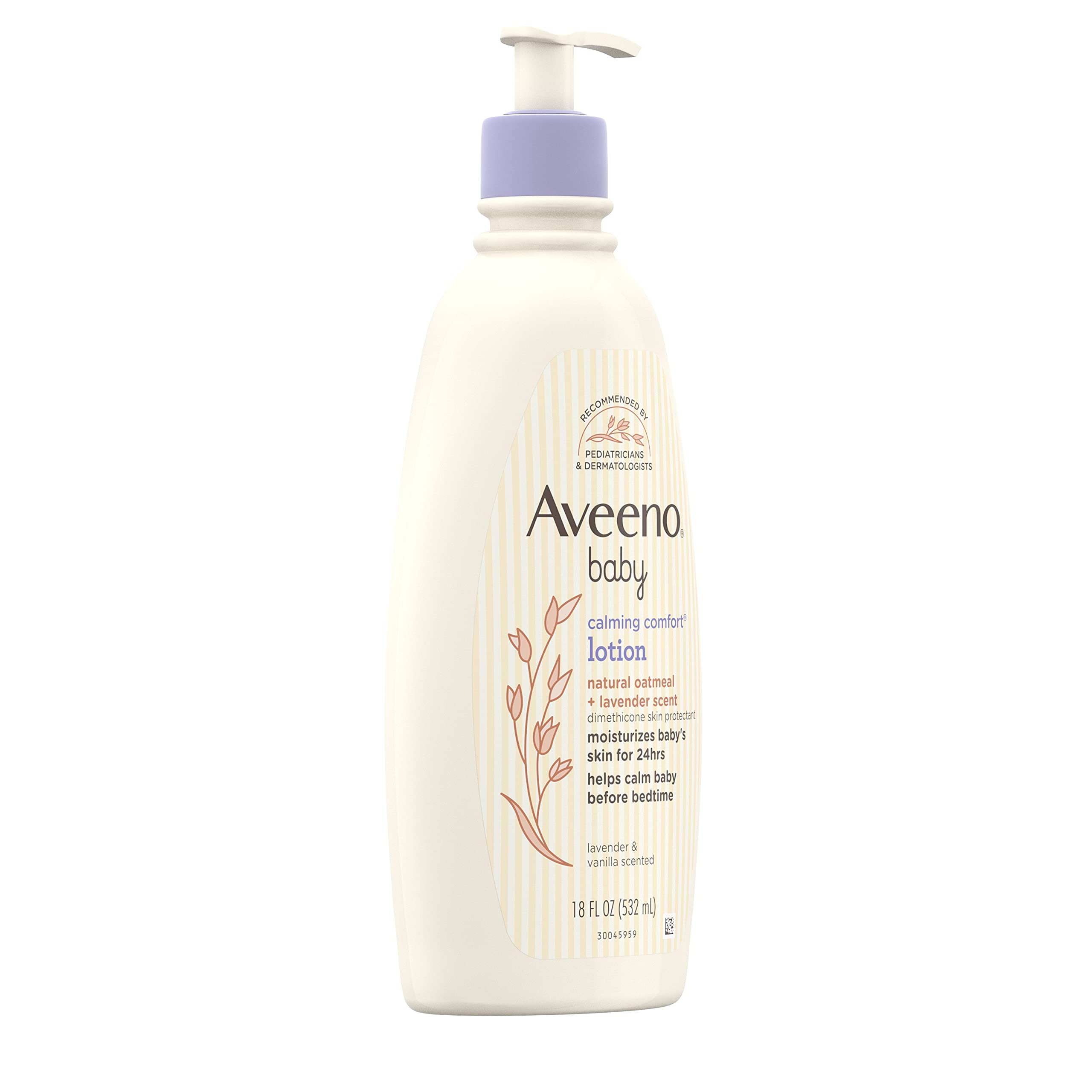 Aveeno Baby Calming Comfort Loción hidratante con arom...B00U2VQW72 ...