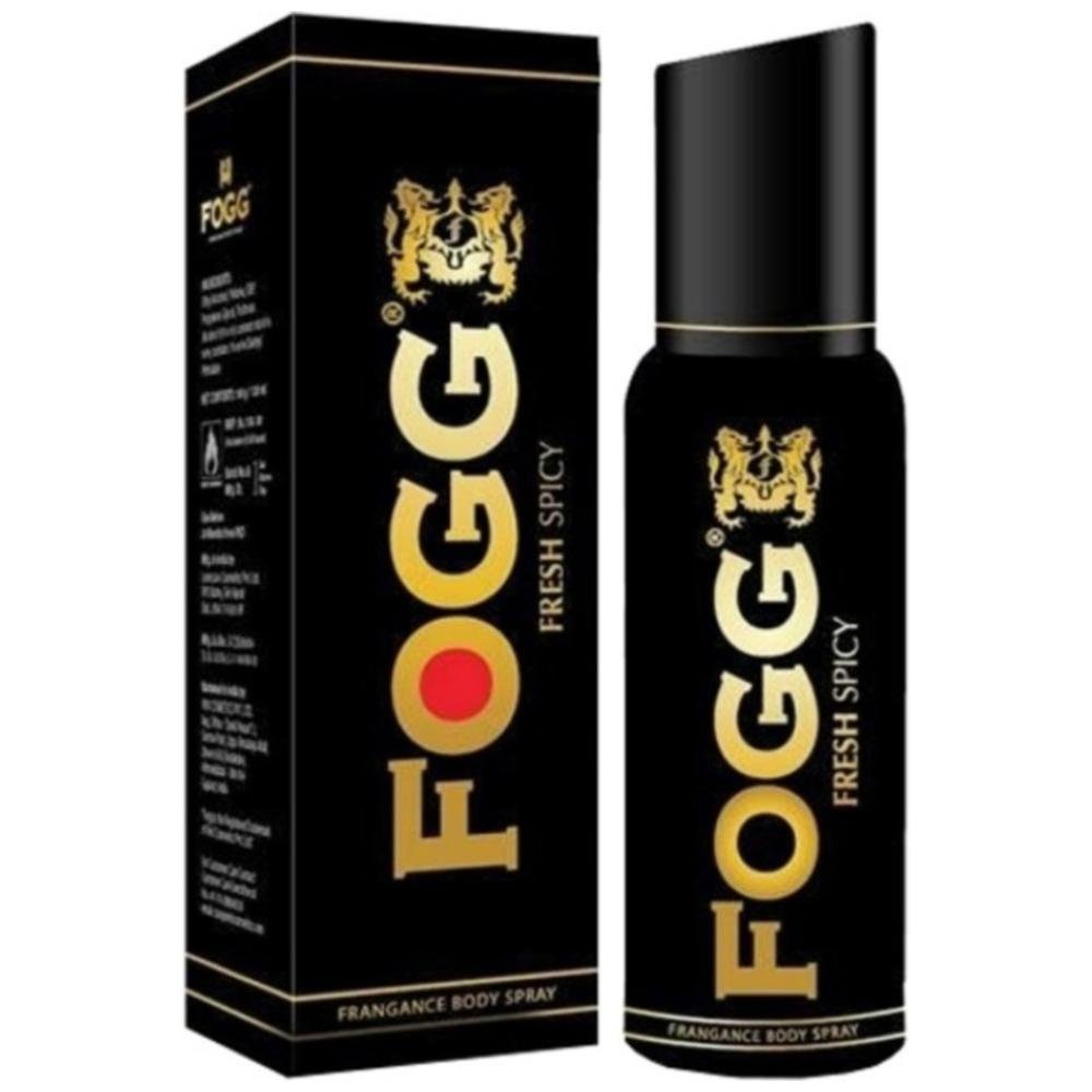 Buy FOGG Unisex Adult Fresh Fresh Spicy Body Spray - 120 Ml (Pack Of 2 ...