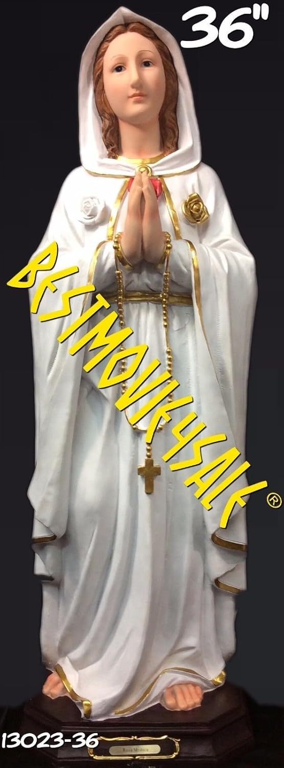 Amazon.com: C & C 36" Inch Statue Rosa Mistica Mystica Religious ...