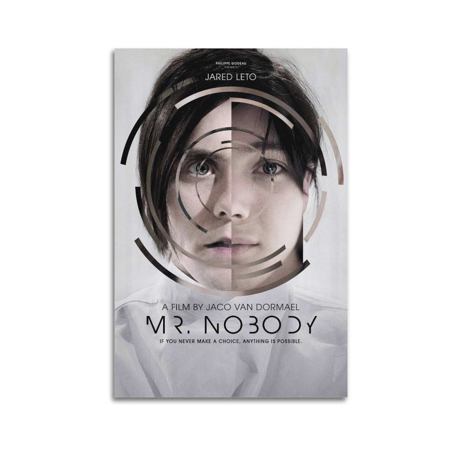 Mr Nobody Poster Personalised Mr Nobody White Art Print
