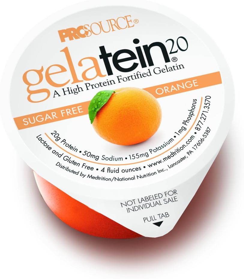 Amazon.com: Medtrition | Gelatein 20 - Orange (36) : Health & Household