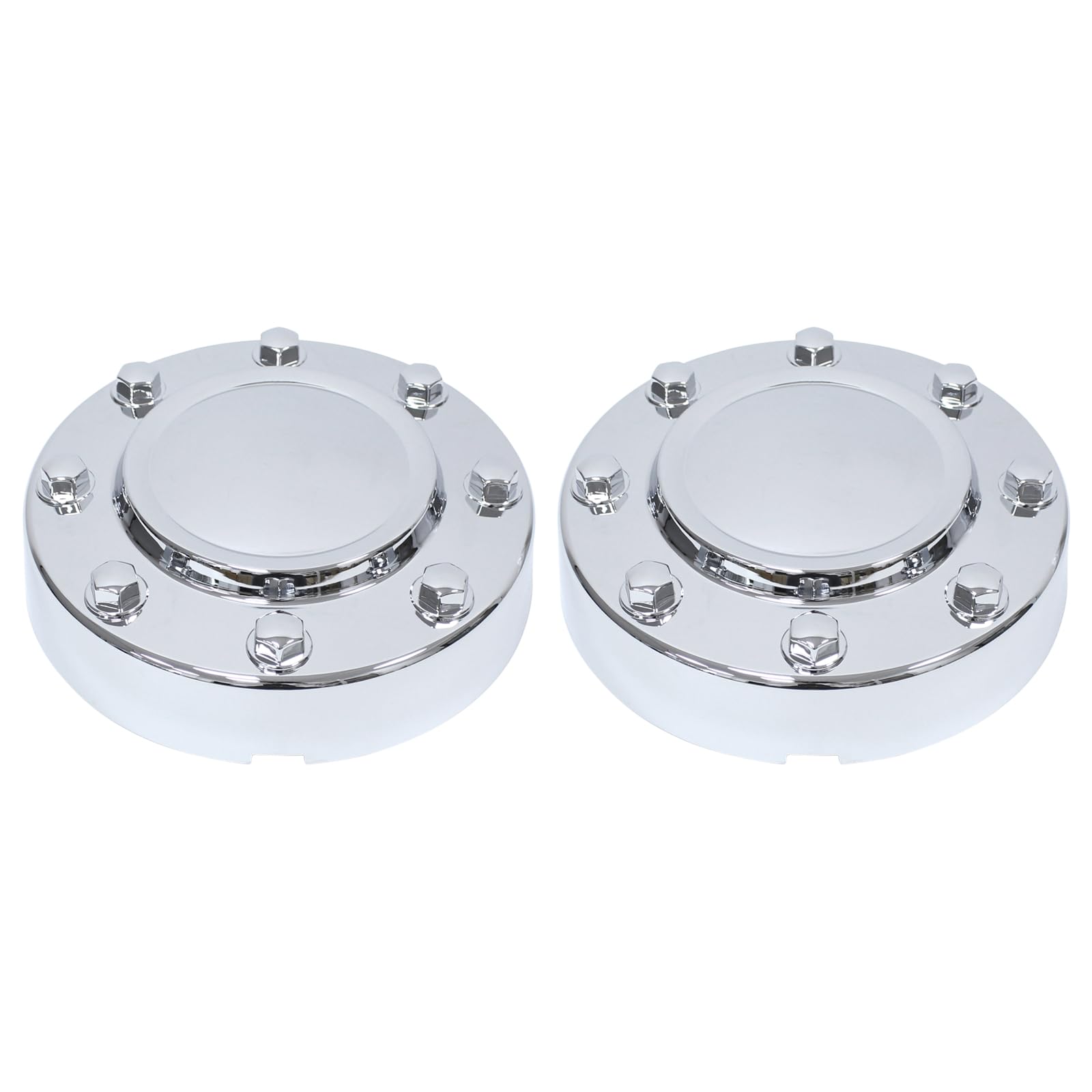 Amazon.com: MOTOKU Front Dually Wheel Center Hub Cap Alloy Chrome for ...