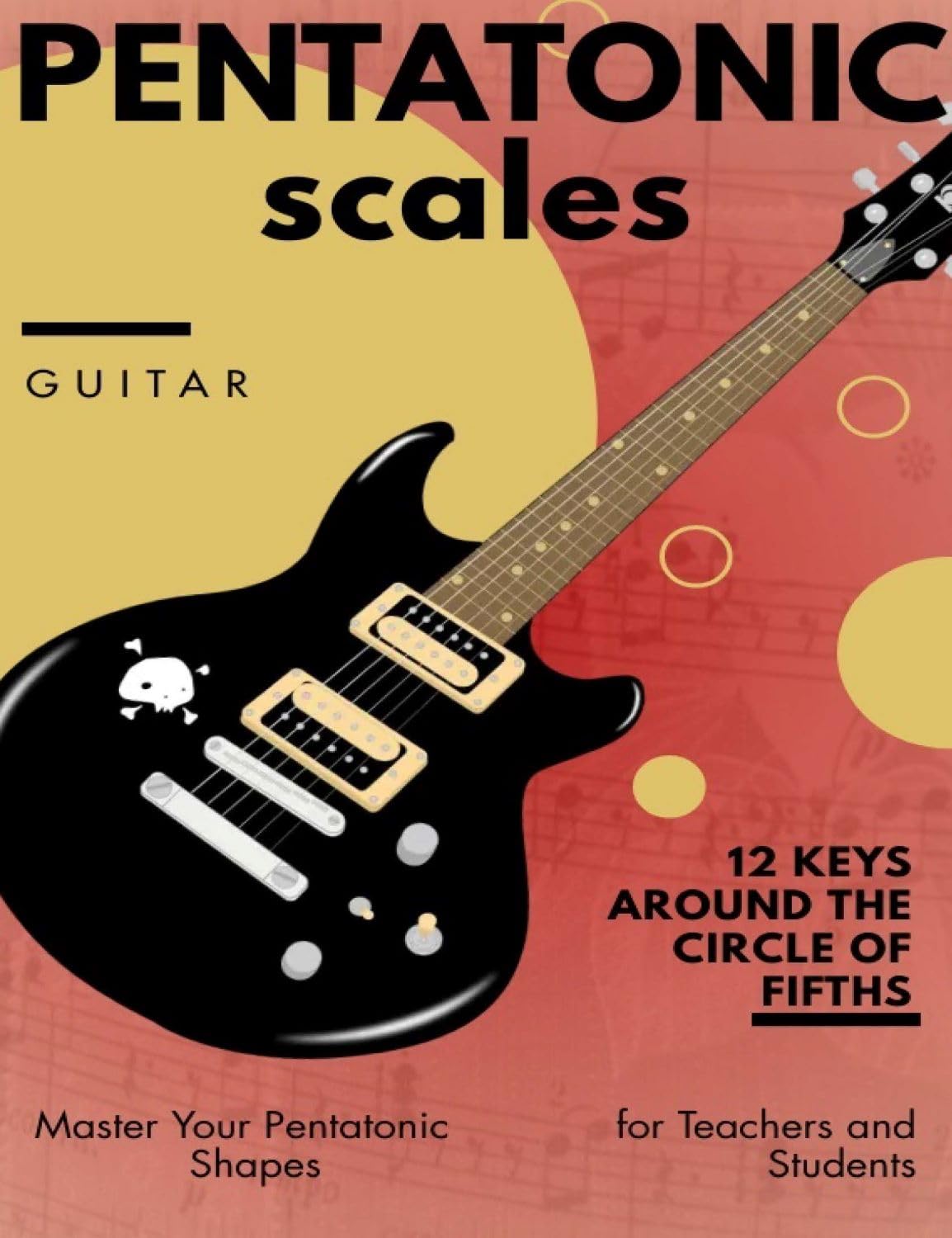 Major & Minor Pentatonic Scales Guitar: All Five Positions In 12 Keys ...