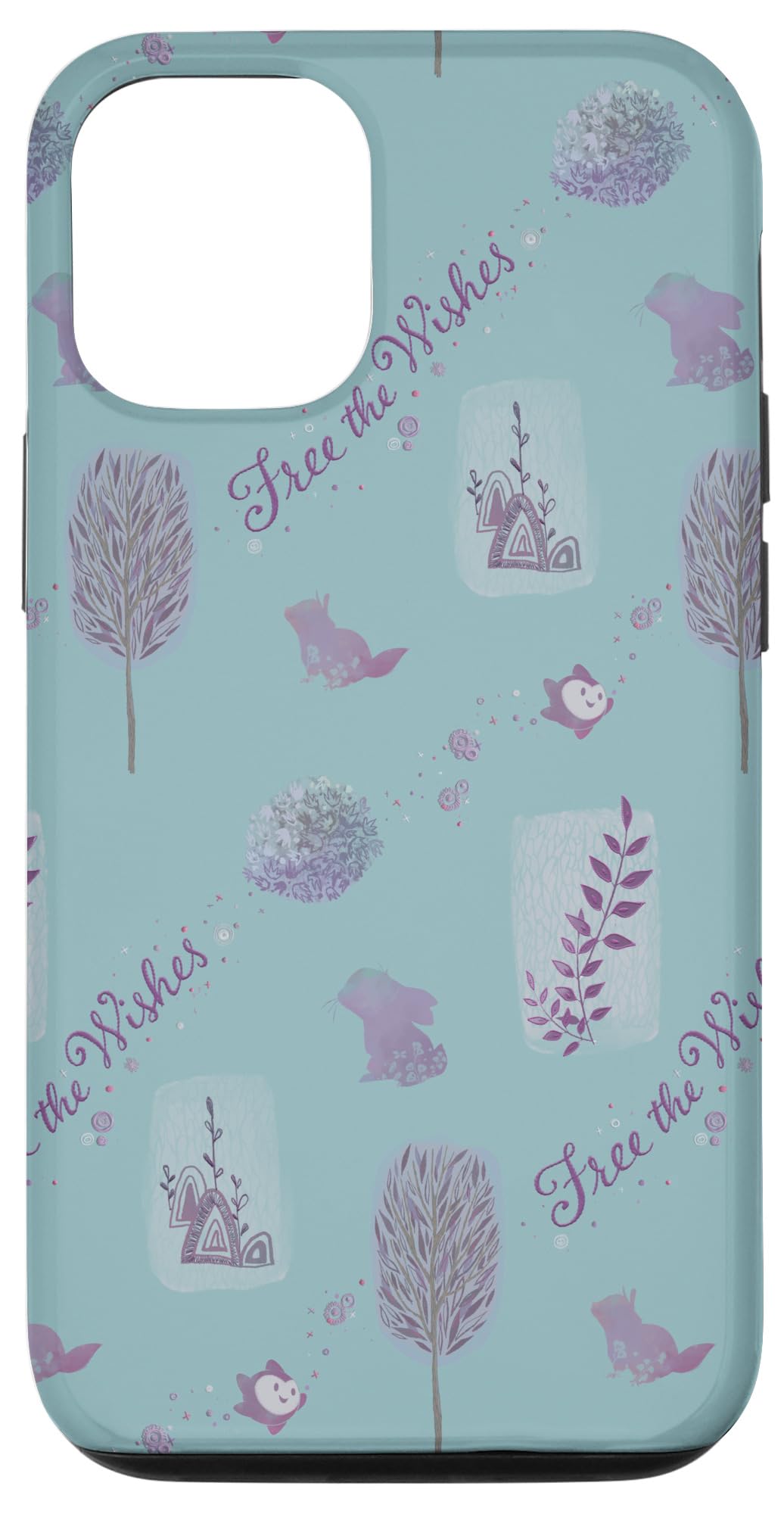 iPhone 15 Disney Wish Star and Animals Free the Wishes Pattern Case ...