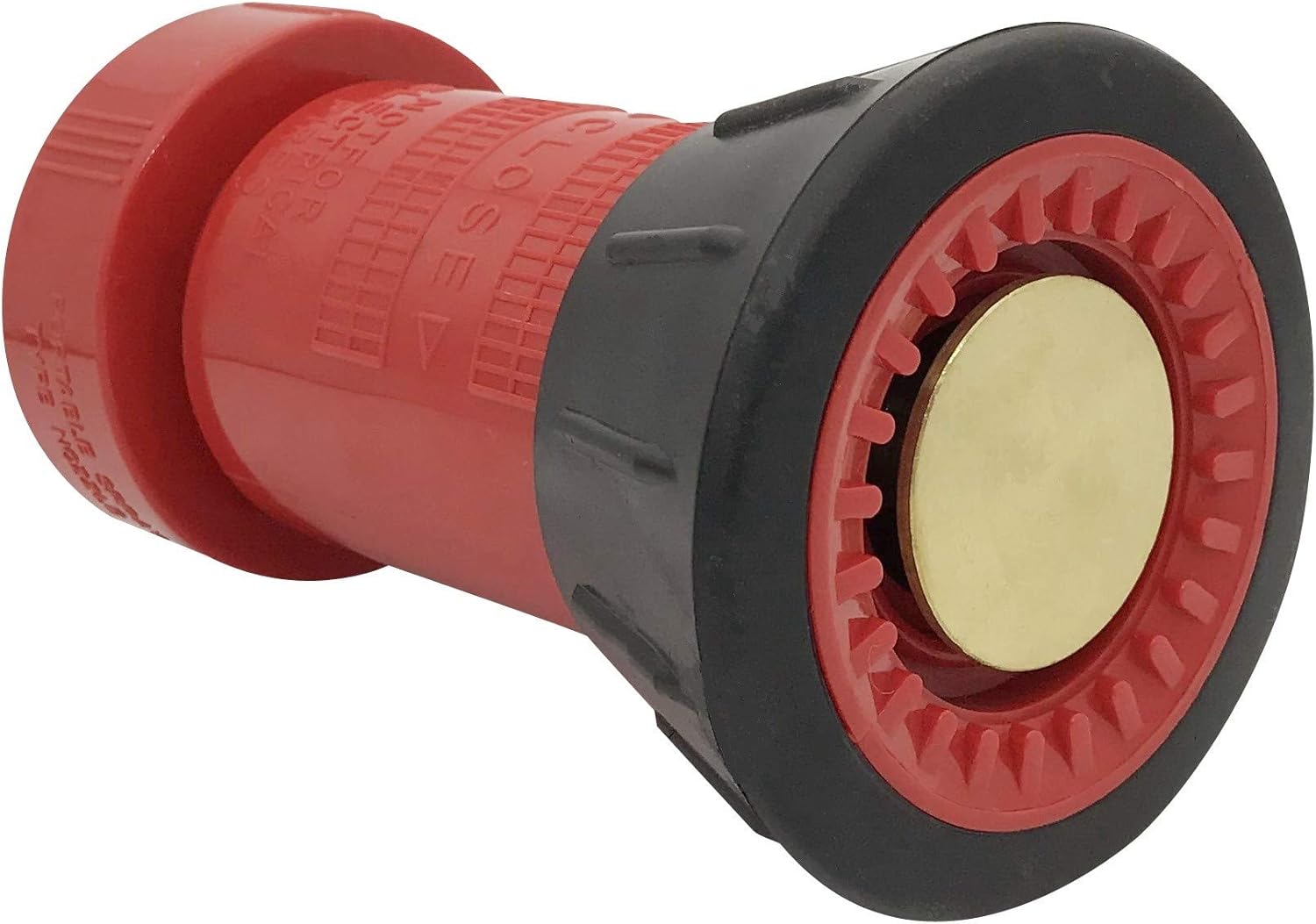 Happy Tree Fire Hose Nozzle Spray 1-1/2" NST/NH Polycarbonate Jet Fog ...