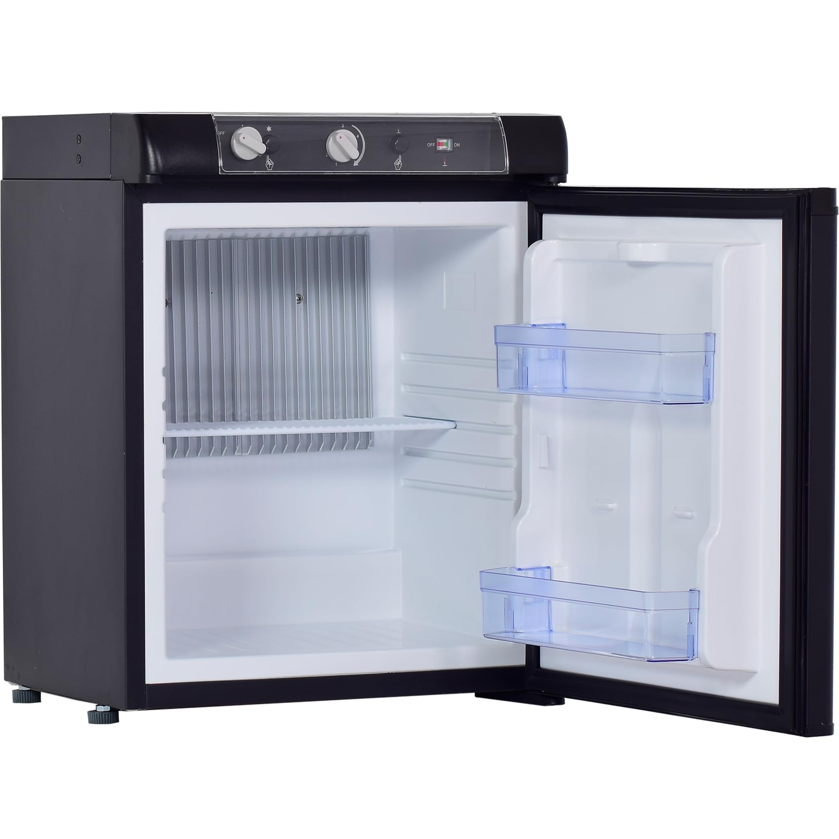 Smad 3 Way Campervan Fridge, Portable Gas LPG/12V/240V Fridge, Quiet ...