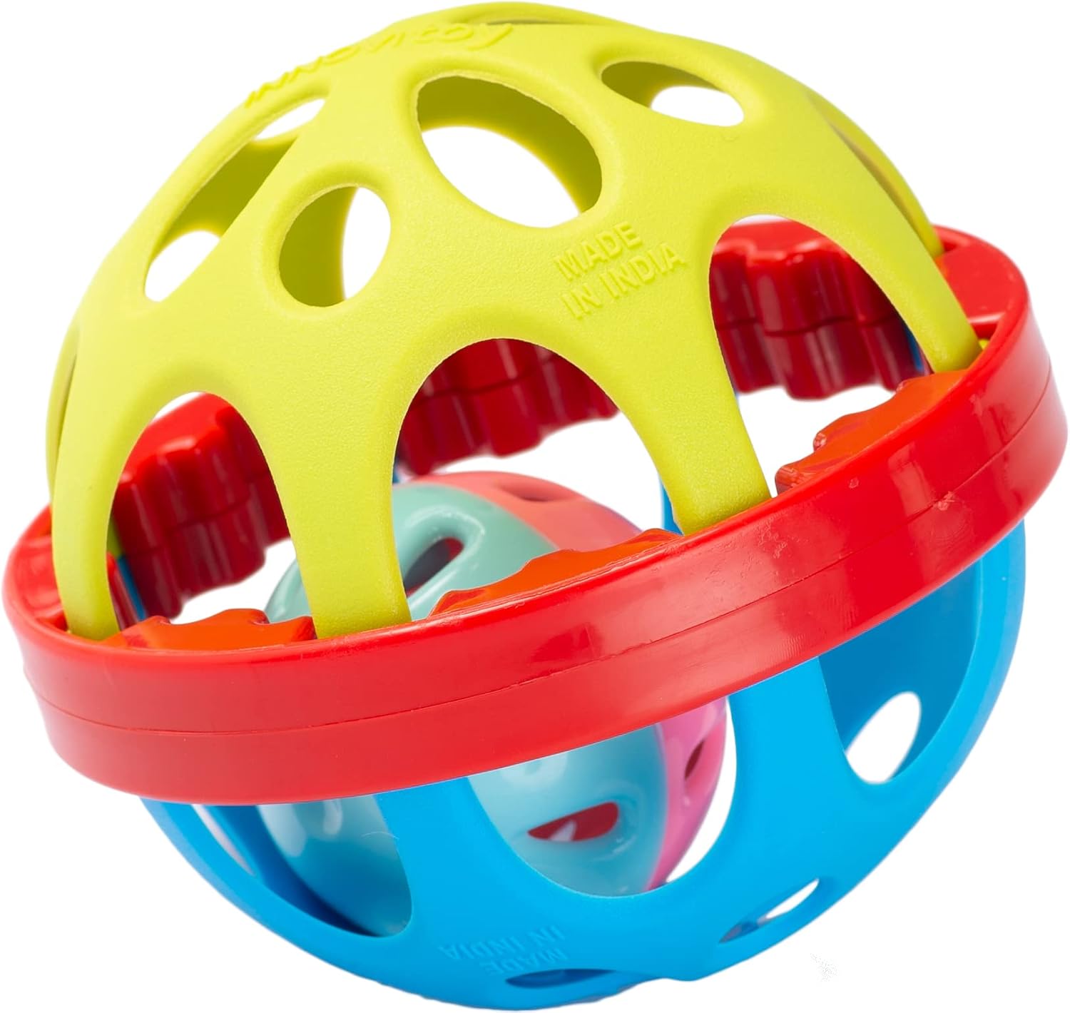 RV-Enterprise Colorful Lovely Attractive Safe Non-Toxic, Rattle Teether ...