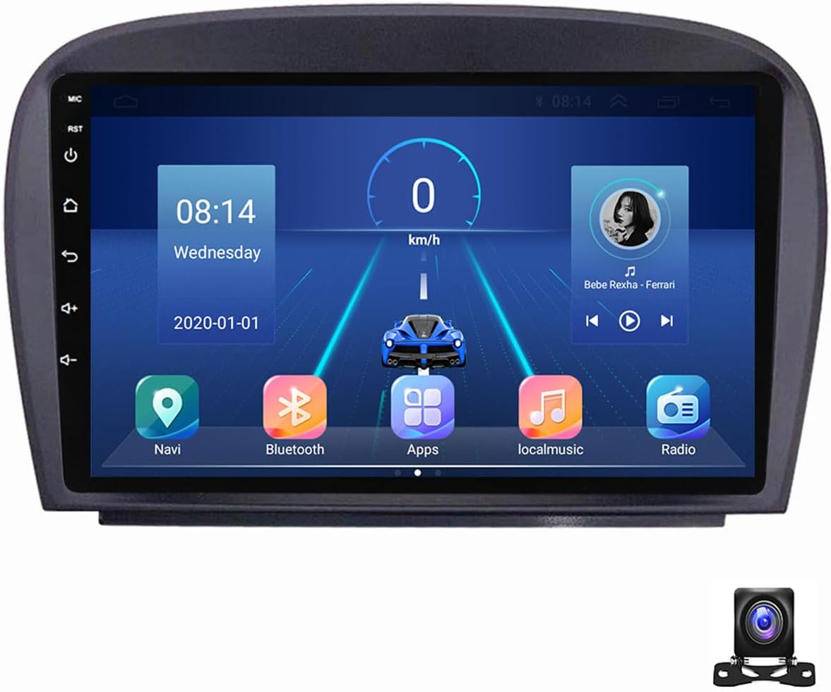 Amazon.com: DEHIWI 9 Inch Car Stereo Android Radio for Benz SL R230 ...