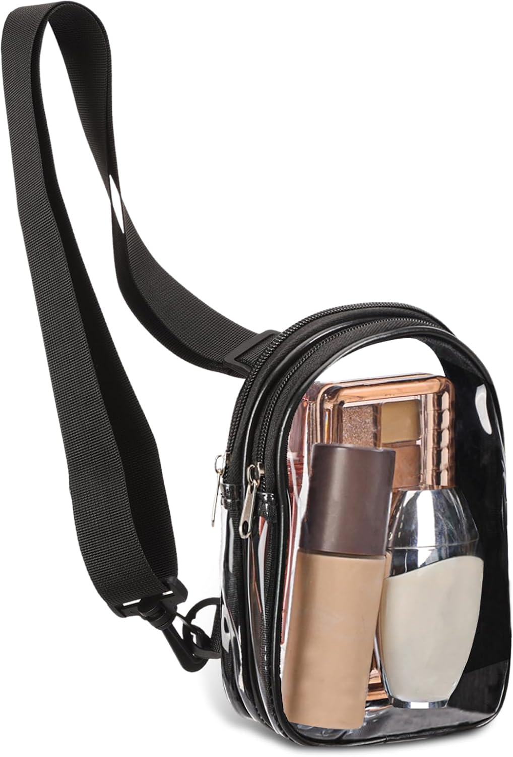 Amazon.com | Fixwal Mini Clear Fanny Pack, Clear Sling Bag Stadium ...