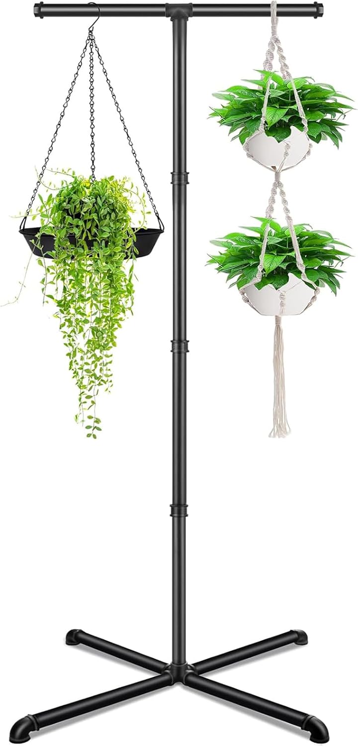 Amazon.com: OugeWood Plant Hanger Indoor, Hanging Plant Stand Heavy ...