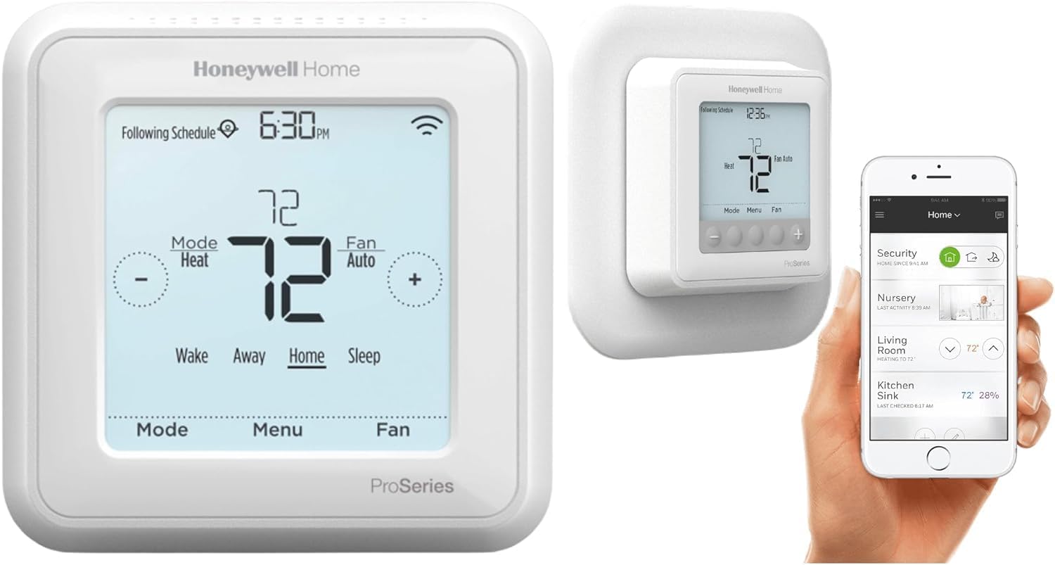 Playhardest Honeywell TH6320WF2003 T6 Pro Smart Thermostat programmable ...
