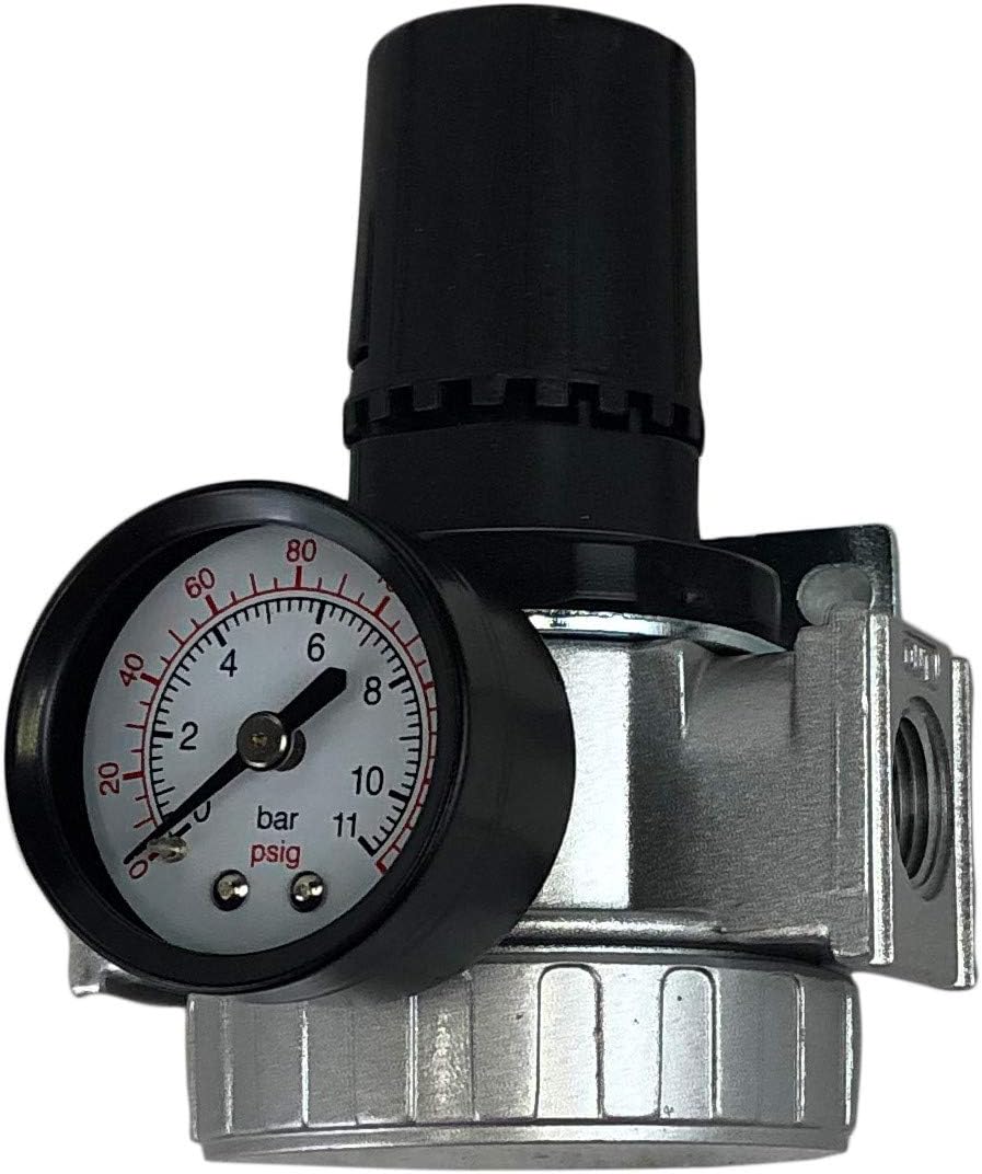 Amazon.com: THB 3/8" Air Pressure Regulator in line for Compressed Air ...
