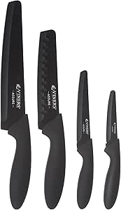 Amazon.com: Viners Assure 4 Piece Knife Set, Stainless Steel: Home ...