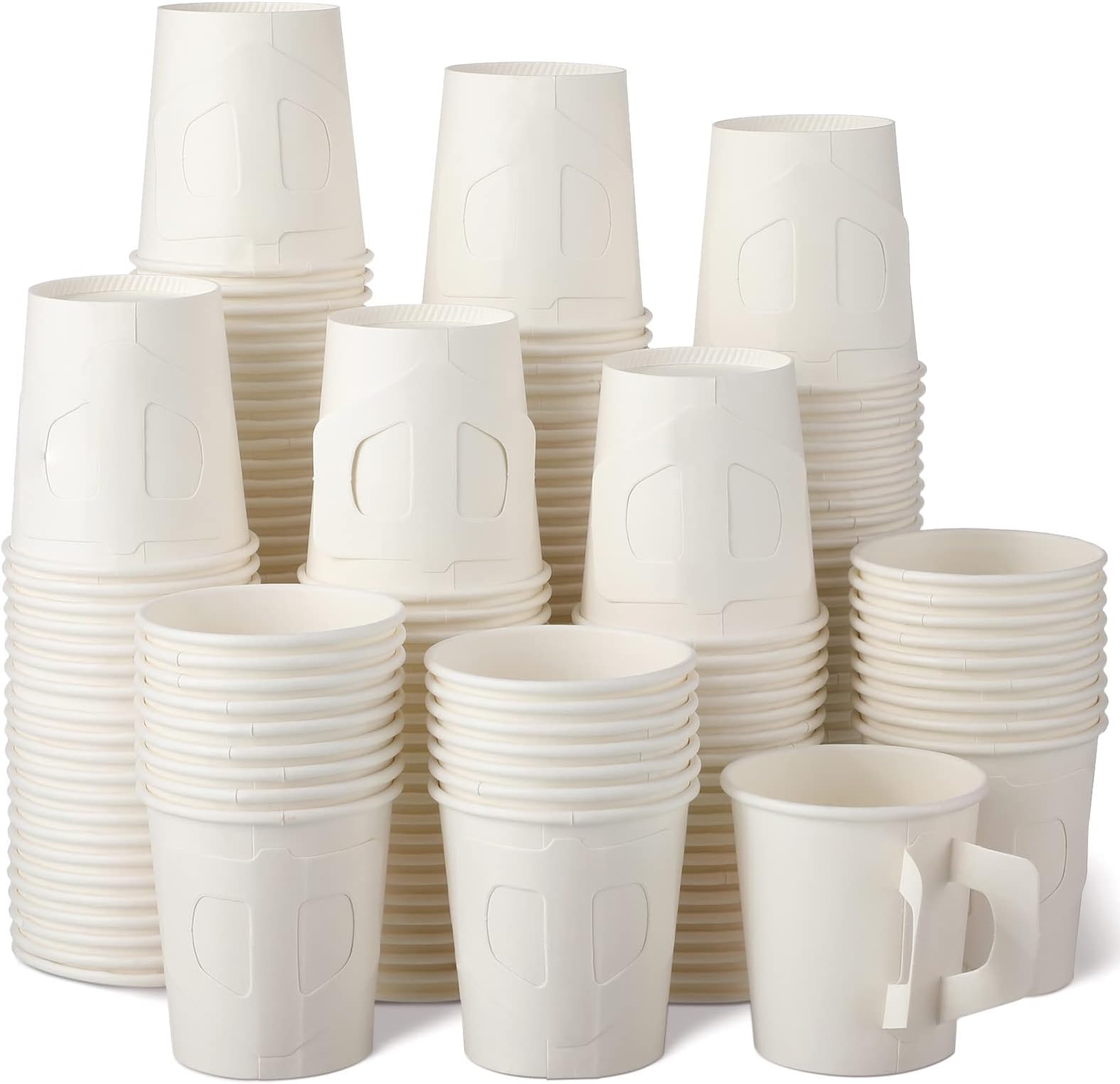 Amazon.com: Funtery 200 Count Disposable Tea Cups Paper Tea Cups with ...