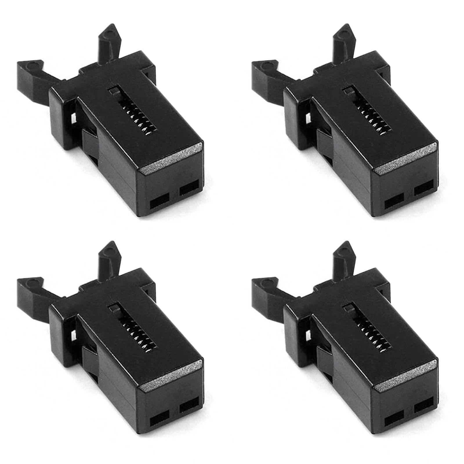 4Pcs Bin Lid Clasps Set, Durable Bin Lids Replacement Compatible with ...