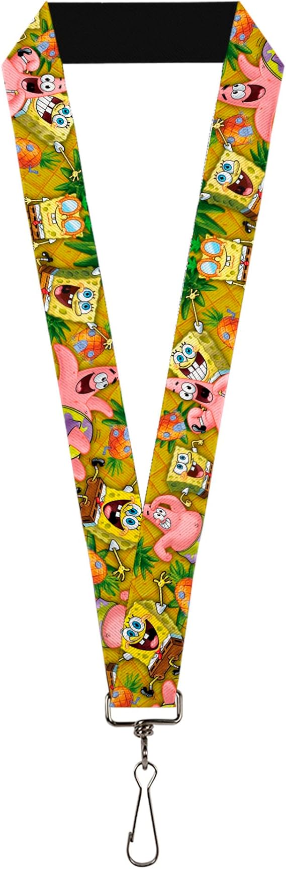 Amazon.com: Buckle-Down Nickelodeon Lanyard, SpongeBob and Patrick ...
