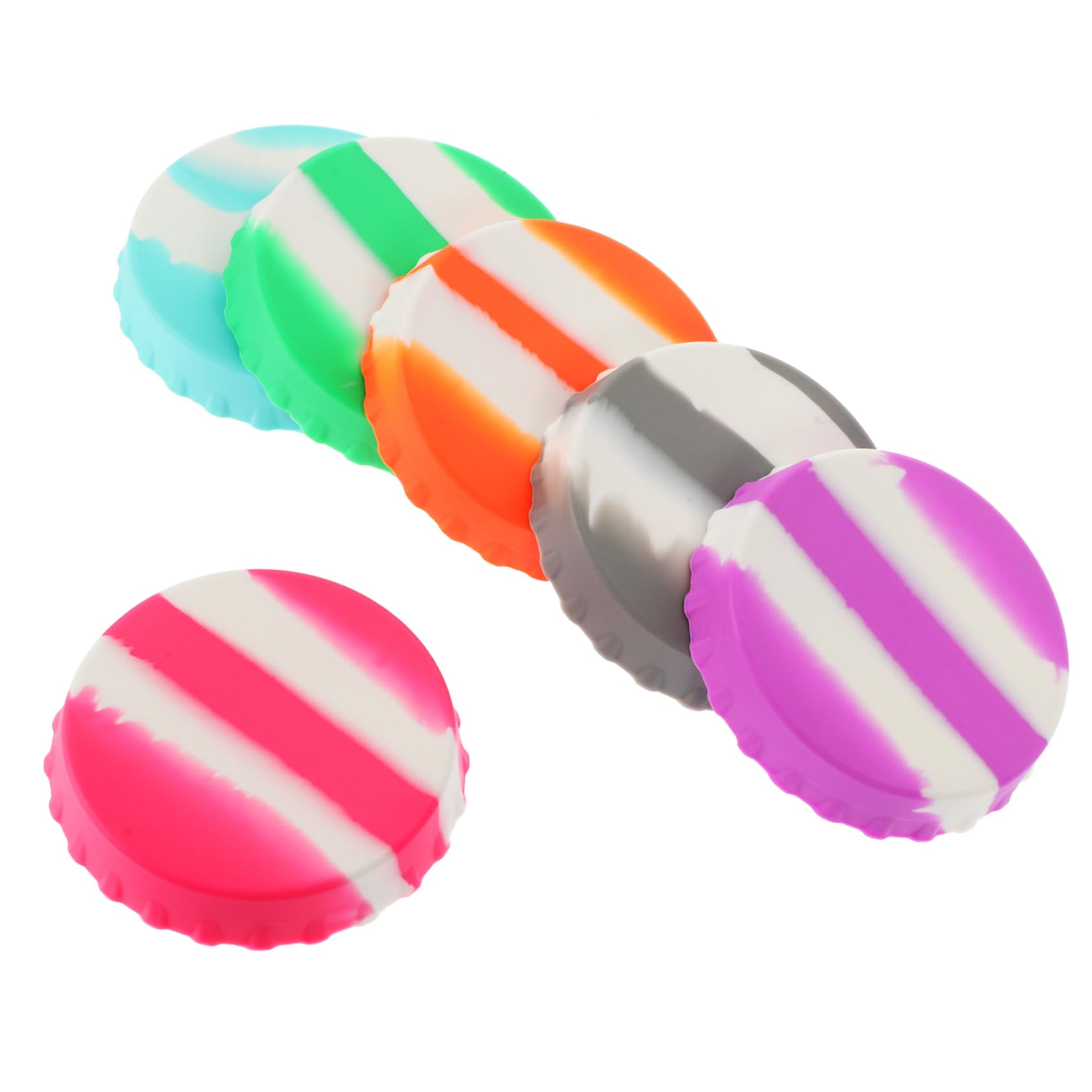 Amazon｜Cabilock 6個 ふたを覆うことができます ビール缶カル缶の栓 ふたをびん詰めにすることができます ソーダ缶トップ 漏れ防止カバー 缶の蓋 エナジードリンクのシリコン蓋 ...