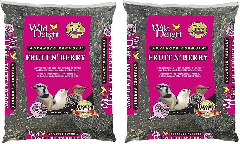 Amazon.com: Wild Delight Fruit N' Berry Bird Food, 5 lb (Pack of 2 ...