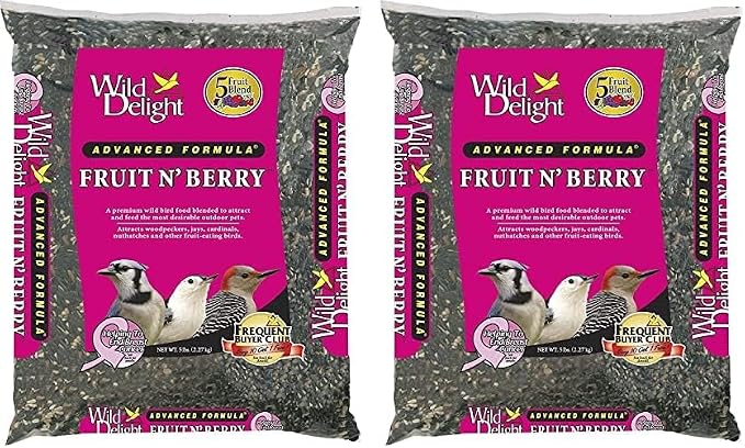 Amazon.com: Wild Delight Fruit N' Berry Bird Food, 5 lb (Pack of 2 ...
