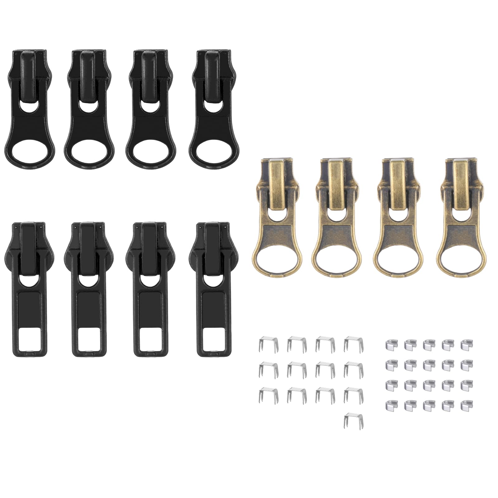 Amazon.com: Zipper Repair Kit, 12 PCS Zipper Pull Replacement #5 Zipper ...