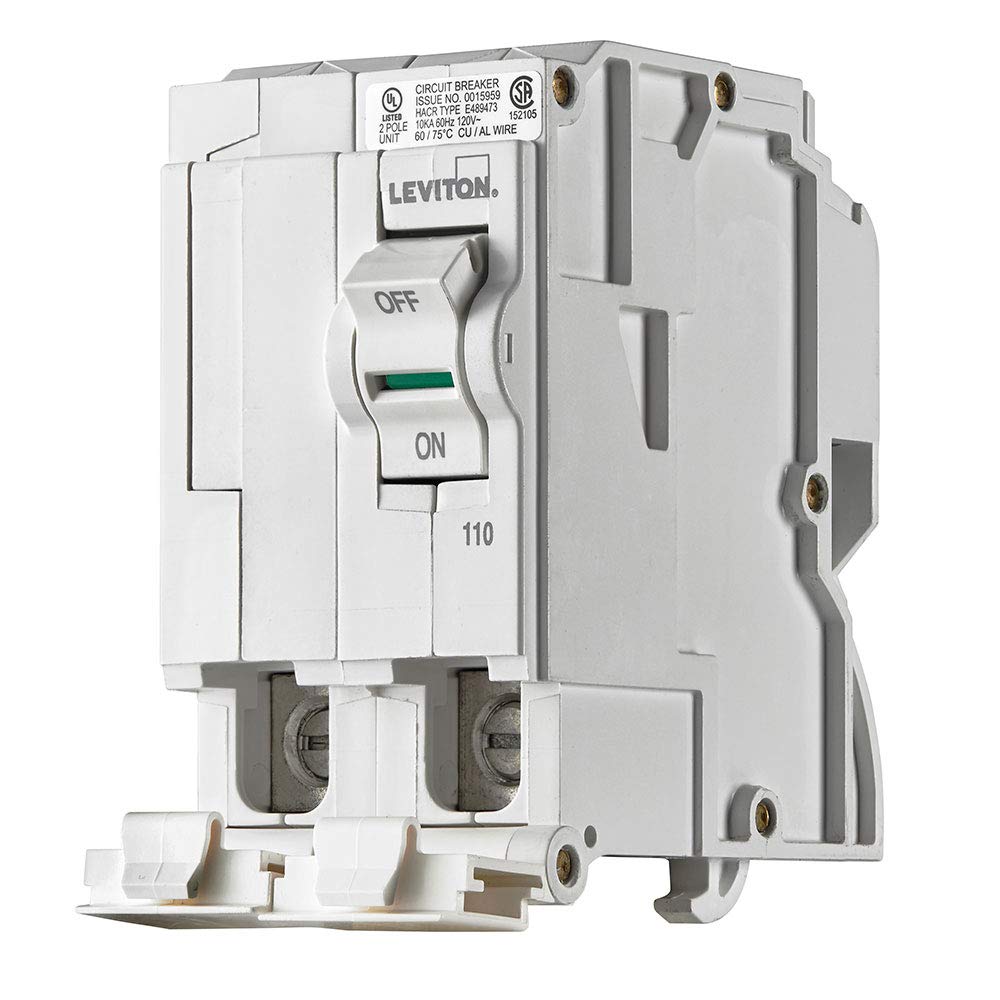 Leviton LB211 110A 2-Pole Plug-On Standard Branch Circuit Breaker ...