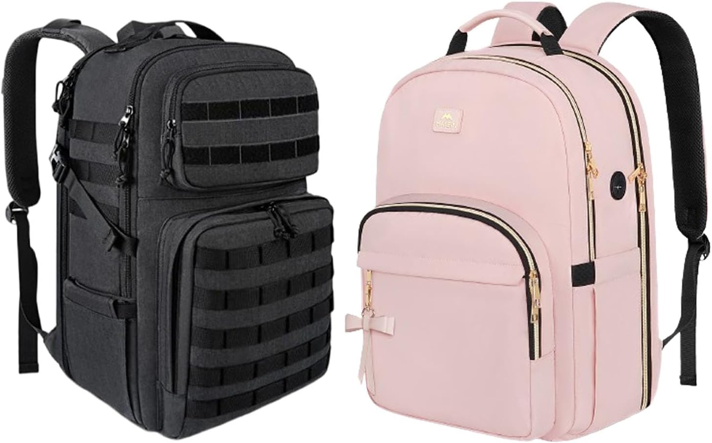 Amazon.com: MATEIN Laptop Backpack 17 inch for Men and Pink Computer ...