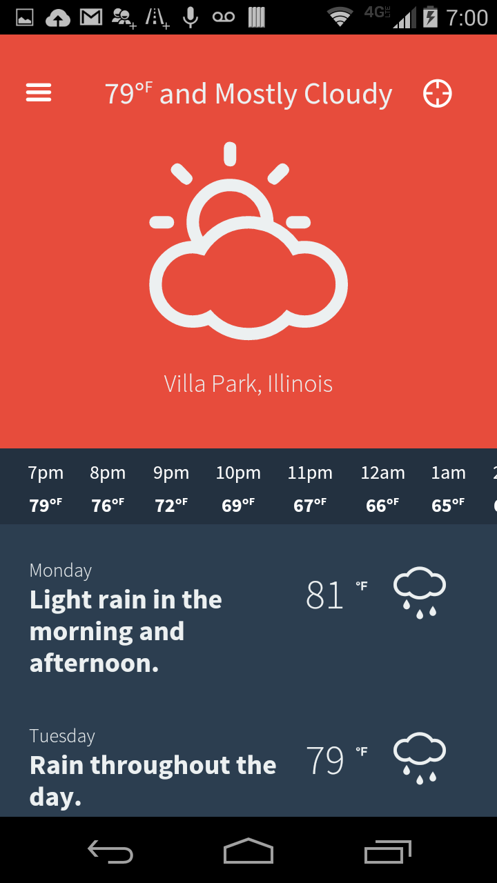MoonWeather - App on Amazon Appstore