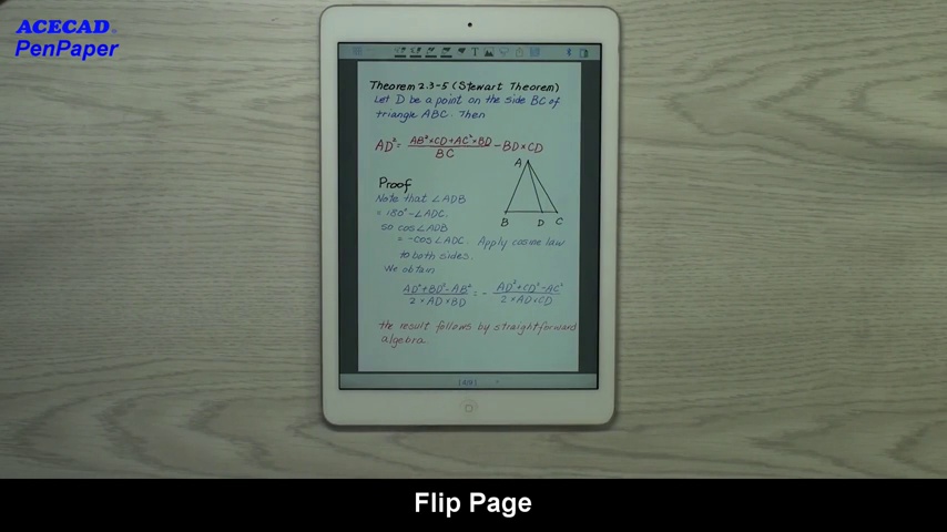 Watch ACECAD PenPaper 5x8 Digital Notepad for iPad, Black on Amazon Live