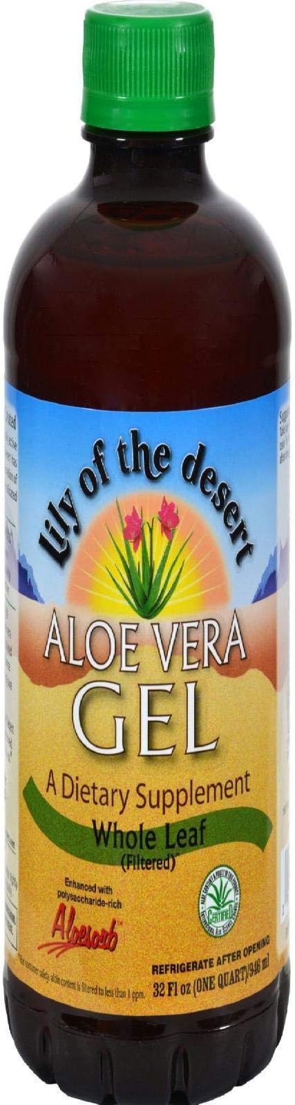 Amazon.com : Lily Of The Desert Stomach Formula, Organic Aloe Vera ...